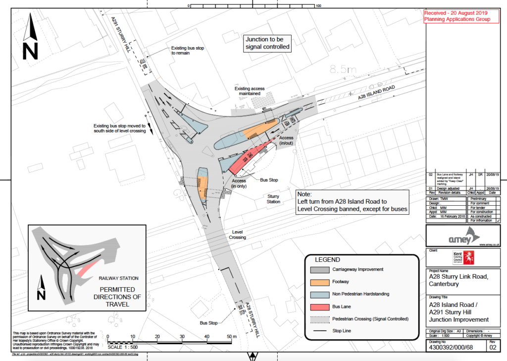 Proposals for Sturry/Broad Oak development (1,100 homes)